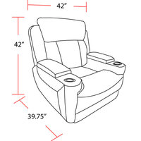 Parker Living Dalton Power Recliner - Transitional - Recliner Chairs ...