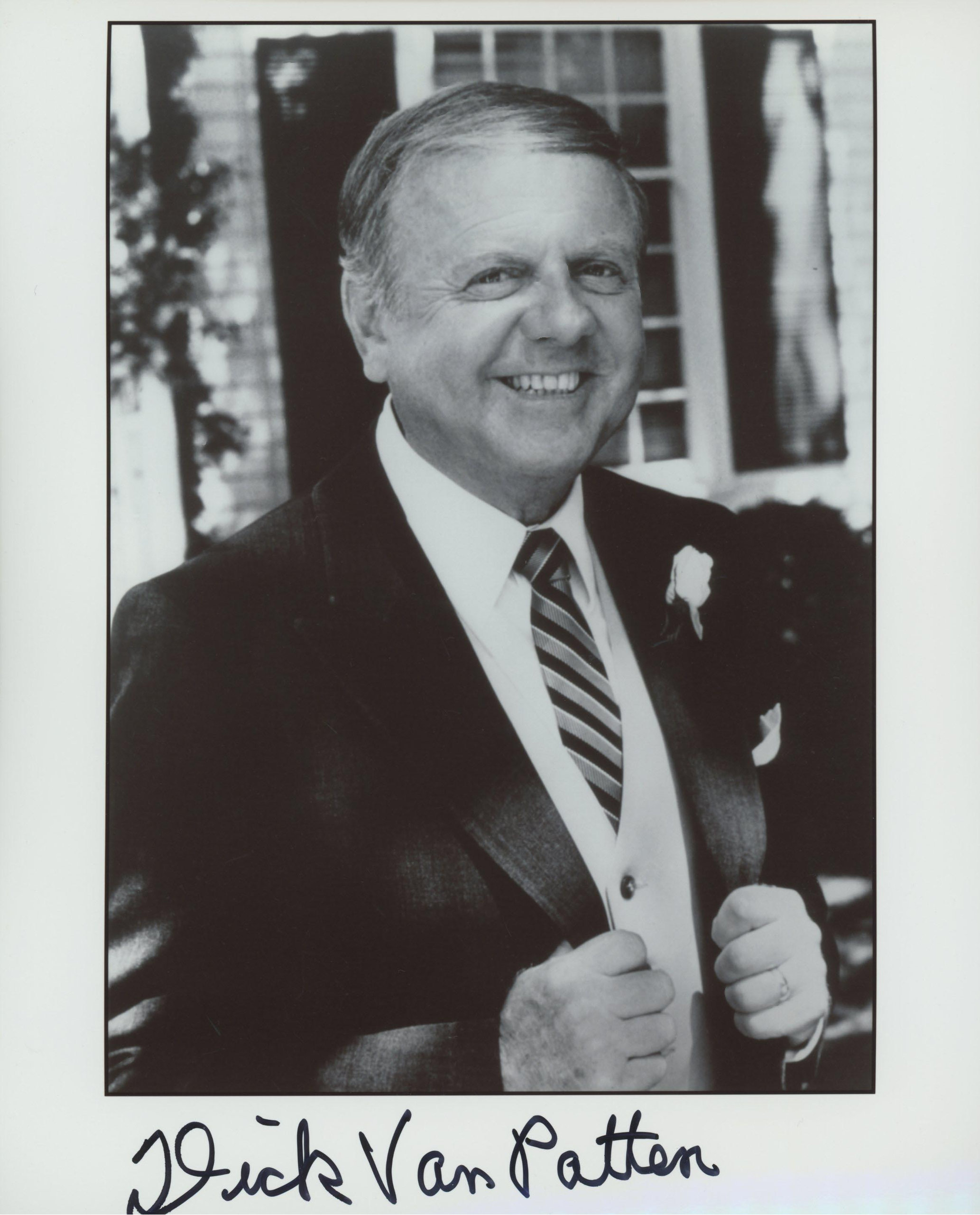 Dick Van Patten Signed Photo, Custom Frame - Contemporary - Prints And ...