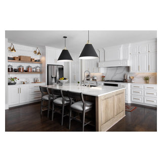The Basement Makes a Statement: Kitchen - Traditional - Kitchen ...