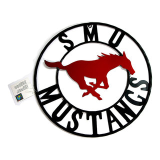 Smu Mustangs Wrought Iron Wall D?cor, 32" - Contemporary - Metal Wall ...