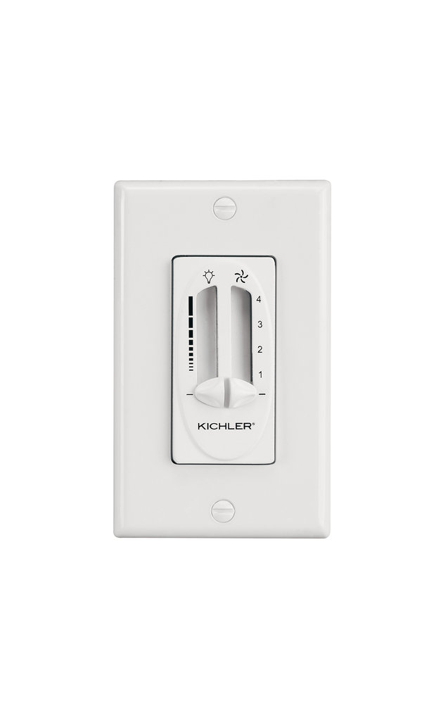 Fan Accessory Fan 4 Speed-Light Dimmer in Ivory (Not Painted), 2.500 ...