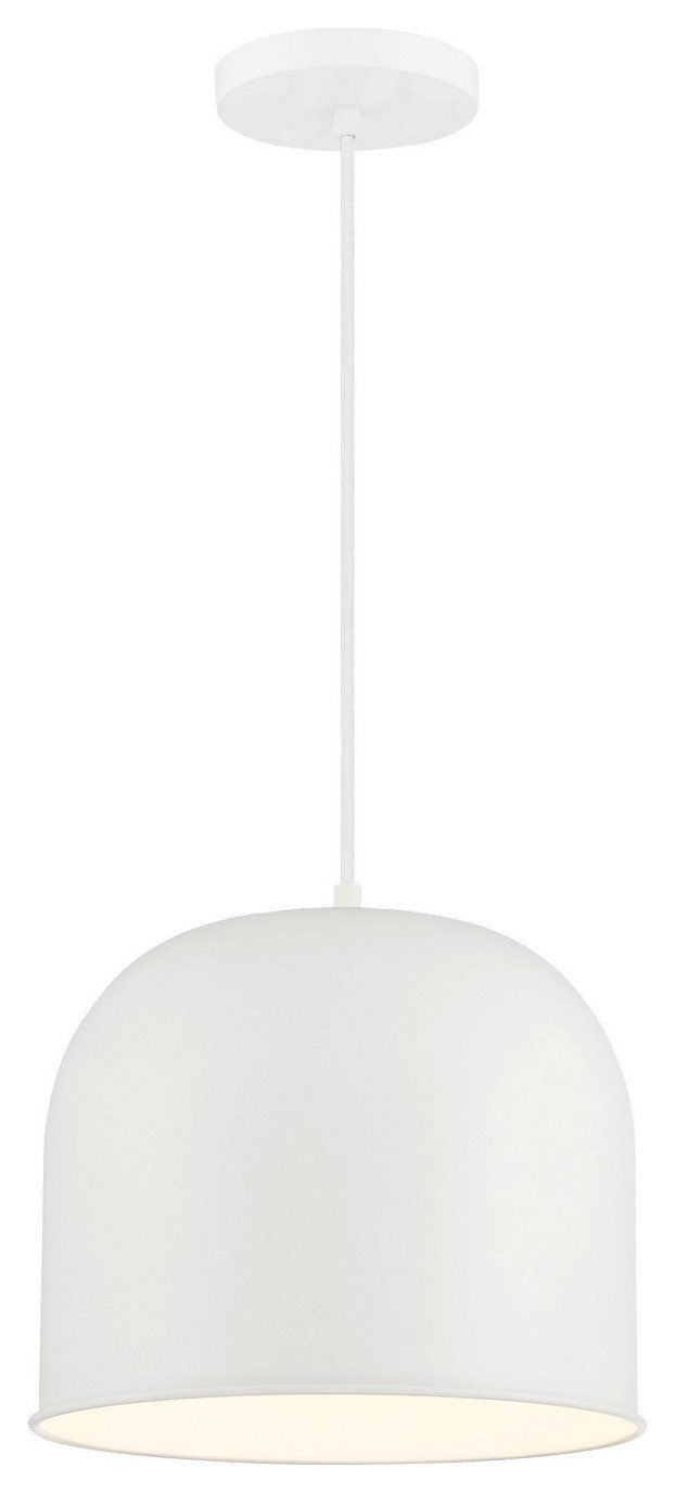 Vantage Pendants 1-Light Hanging Lantern, White - Modern - Pendant ...