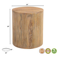 Camilla Side Table - Rustic - Side Tables And End Tables - by Taran ...