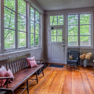 75 Beautiful Brick Wall Entryway Pictures & Ideas - November, 2020 | Houzz