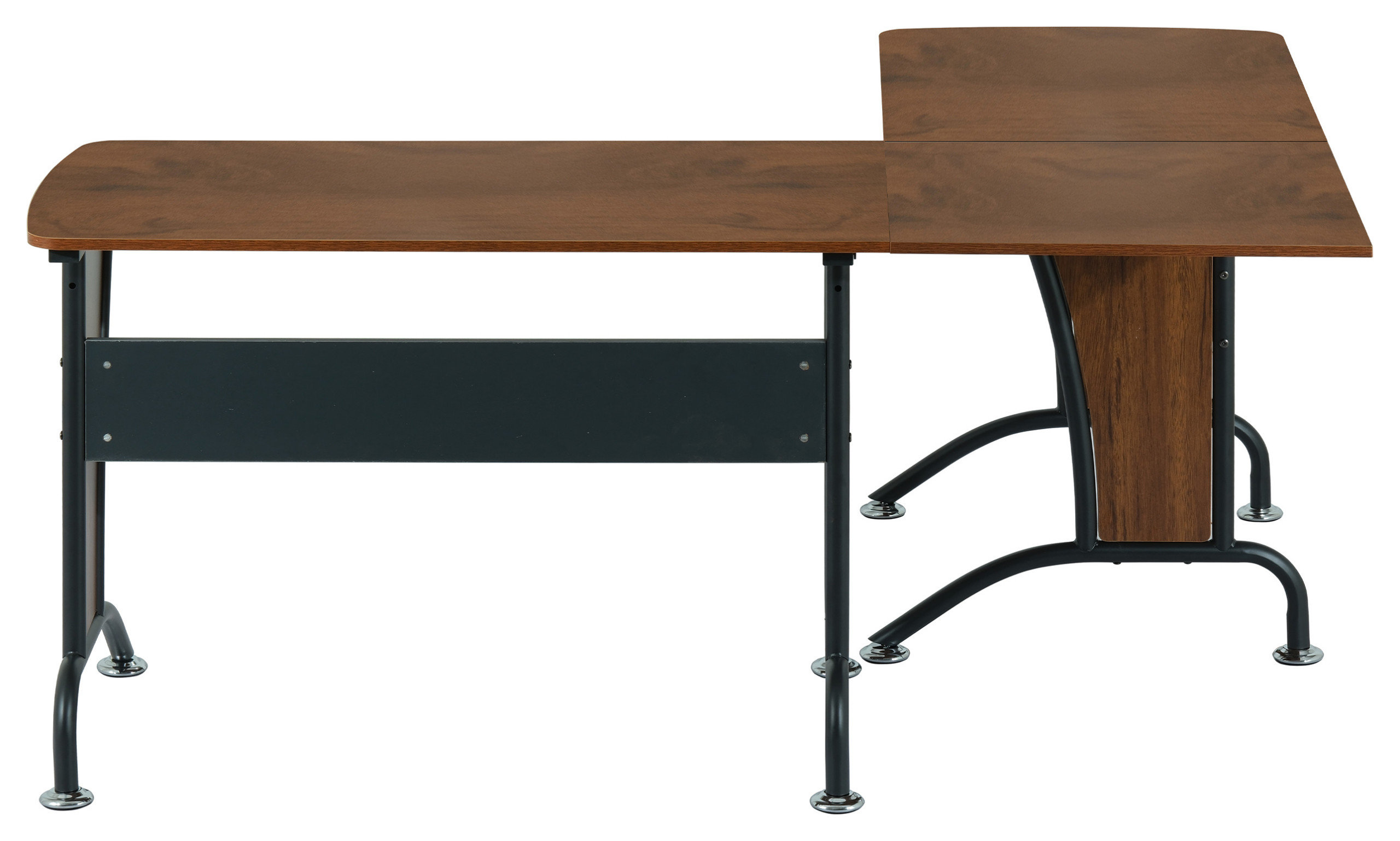 Techni Mobili Deluxe L-Shaped Desk - Contemporary - Desks And Hutches ...