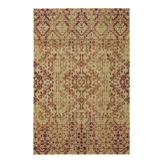 Kaleen Rachael Ray Upstate Machine Made Ups05-53 Paprika Area Rugs, 3 ...