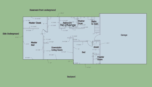 weird house layout! Need help with kitchen and rest of house.