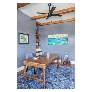 Beach Style Home Office - Beach Style - Home Office - Austin | Houzz