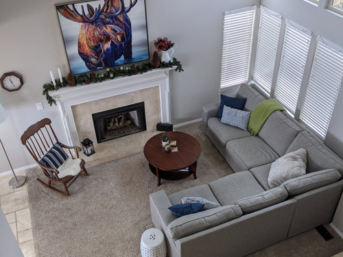 Help arranging unbalanced living room