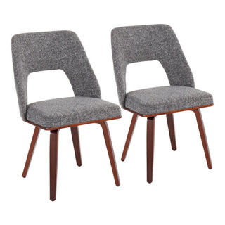 Triad Upholstered Chair, Set of 2 - Midcentury - Dining Chairs - by ...