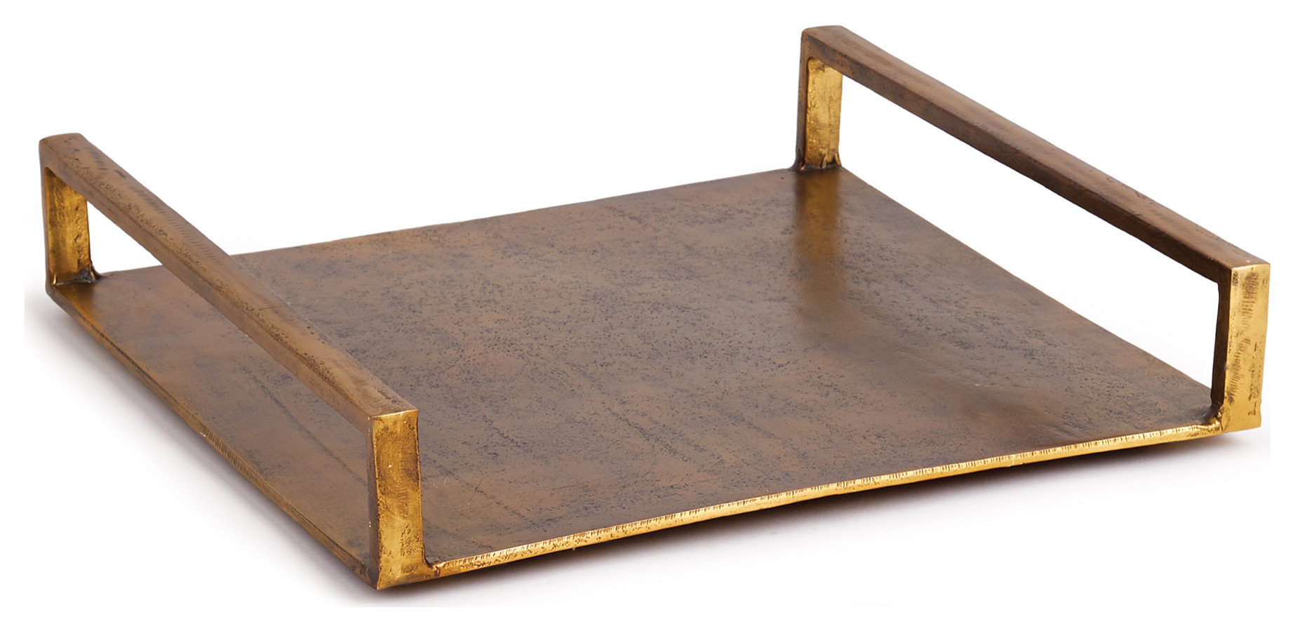 Cabot Square Tray, Large, 15.75x15.75x3.25 - Contemporary - Serving ...