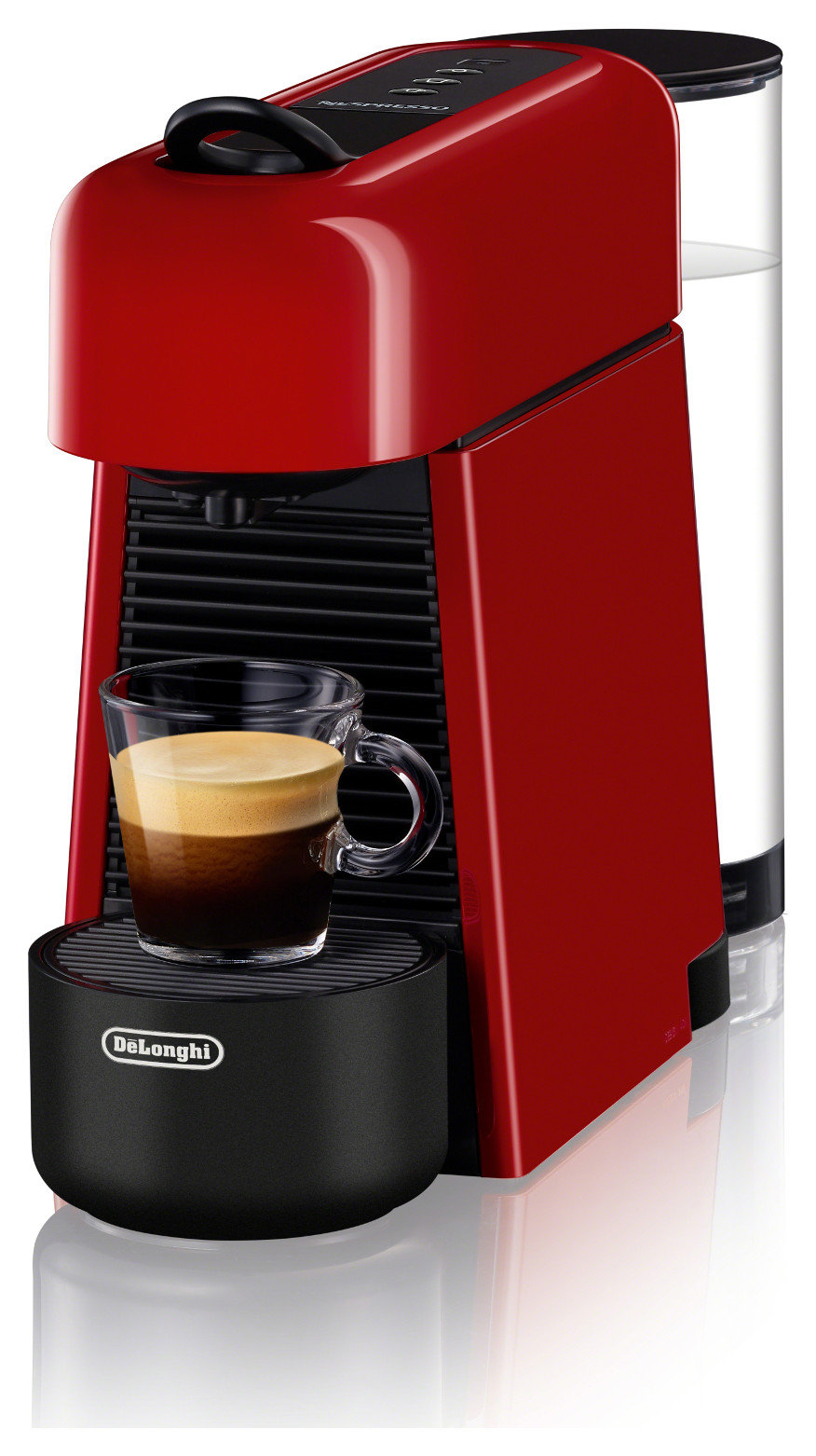 De'Longhi Nespresso Essenza Plus Red Espresso Machine - Transitional ...