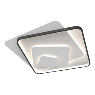 Square LED Ceiling Light For Living Room, Dining Room, Study, L17.7xw17 ...