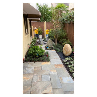 Custom A/C & Utility Screen - Asian - Houston - by FiveSTAR Landscape ...