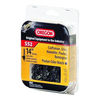 Oregon S52 Low Profile 91VG Xtraguard Premium C-Loop Chain 14", 52 ...