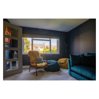 Gable House - Contemporary - Living Room - Berkshire - by Connected ...