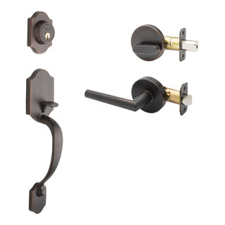 Active Handle Set, Modern Lever Interior Trim - Traditional - Door ...