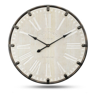 Rustic Styled Wall Clock - Contemporary - Wall Clocks - by Miron Demid ...