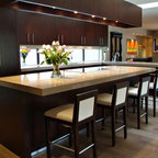 Modern Teak Kitchen - Modern - Kitchen - Vancouver - by South Shore ...
