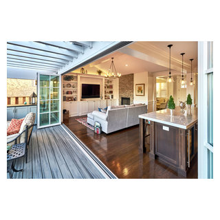 San Carlos Craftsman Split Level Addition - Classique Chic - San ...