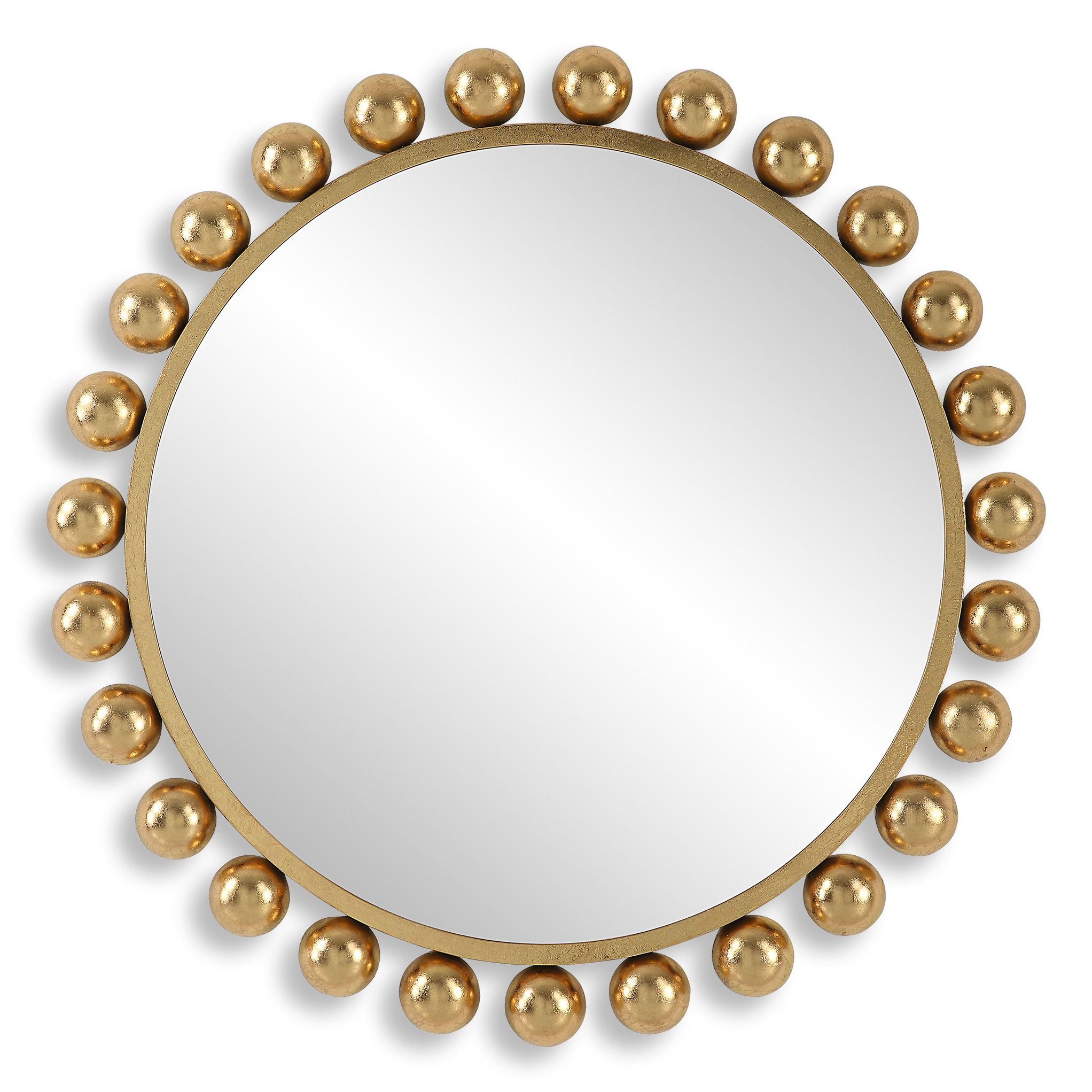 34" Hemisphere Round Mirror - Contemporary - Wall Mirrors - by ...