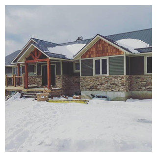 Maibec EM+ Wood Siding, Cedar Shakes, Deck Railing - Rustic - Toronto ...