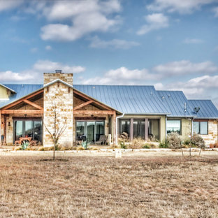75 Beautiful Stone Gable Roof Pictures & Ideas | Houzz