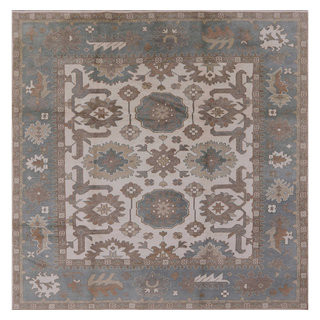 Ahgly Company Indoor Rectangle Mid-Century Modern Area Rugs, 5' x 7', 5 ...