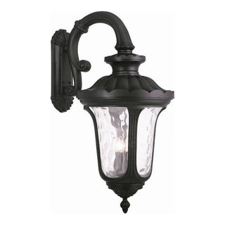 Foxglove Glebe 4-Light Outdoor Wall Lantern, Traditional Style 17"W ...
