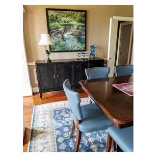 Traditional updated dining room - Traditional - Dallas - by Foran ...