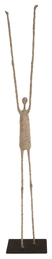 Human Sculpture, Hands Up, Paper Mache - Contemporary - Decorative ...