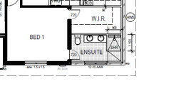 advice on en-suite/ walk in robe plans | Houzz AU