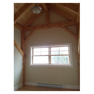 Beautiful Spruce Timber Frame Cottage with a Cedar Entry Way - Other ...