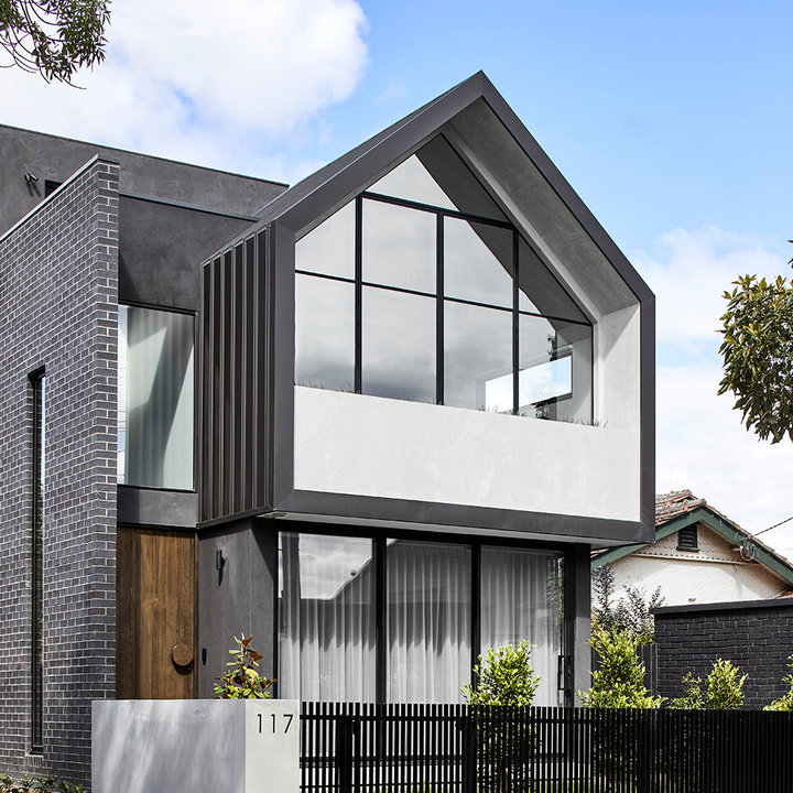 75 Beautiful Three-storey Exterior Ideas & Designs - February 2023 ...