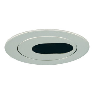 3" Aperture Low Voltage Trim With Adjustable Oval Slot Aperture ...