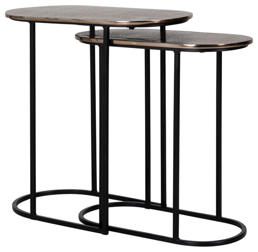 Oblong Nested End Tables (2) | OROA Chandon - Contemporary - Coffee ...
