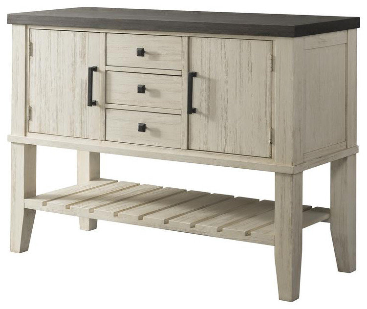 Cadmus Modern Light Grey Channel-Tufted Fabric 4-Drawer Dresser ...