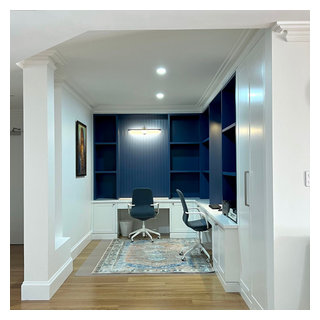 Luxury Coastal Apartment - Hampton - Home Office - Sydney - by Revamper ...