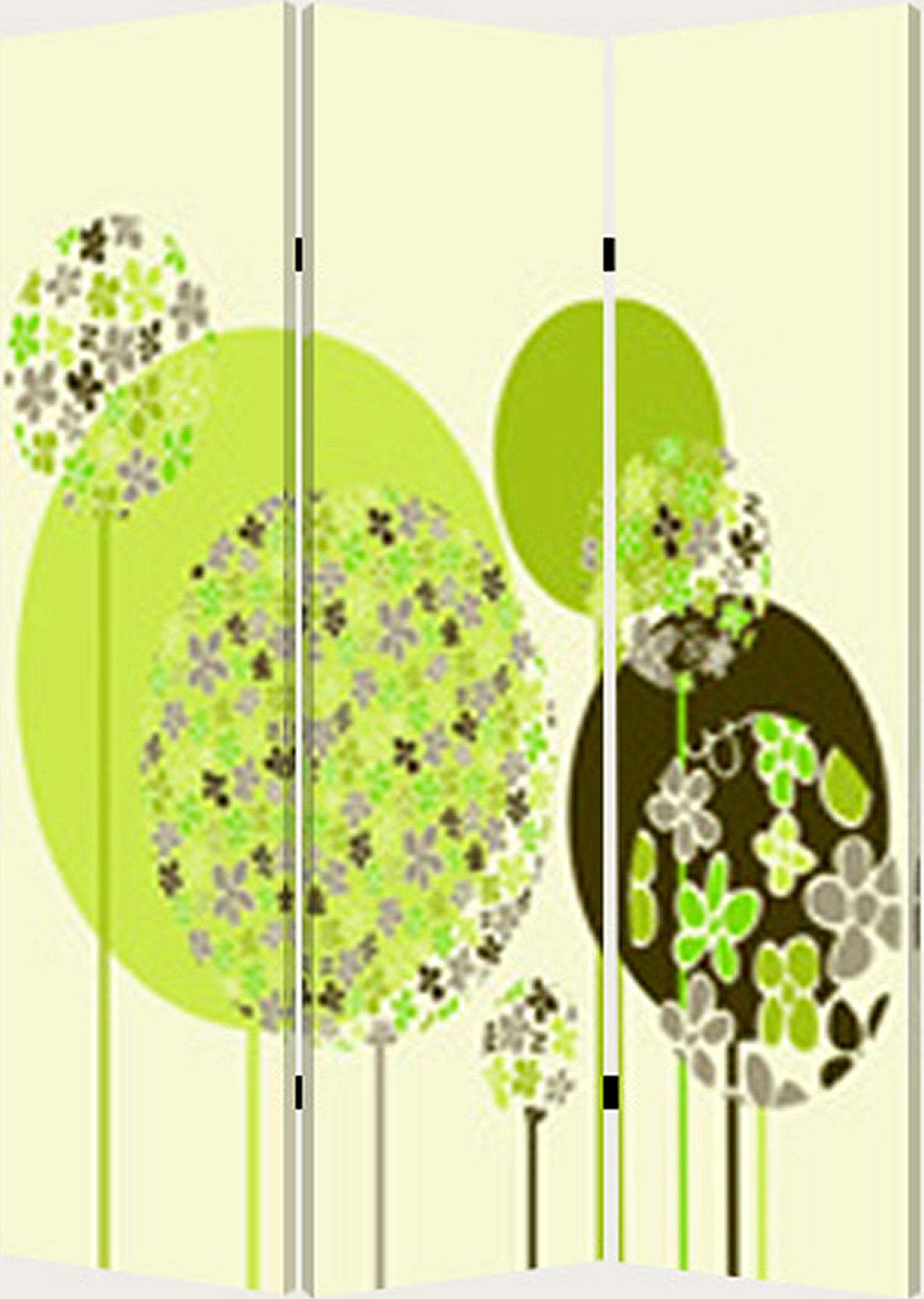 Floral Buds Screen - Contemporary - Screens And Room Dividers - by ...