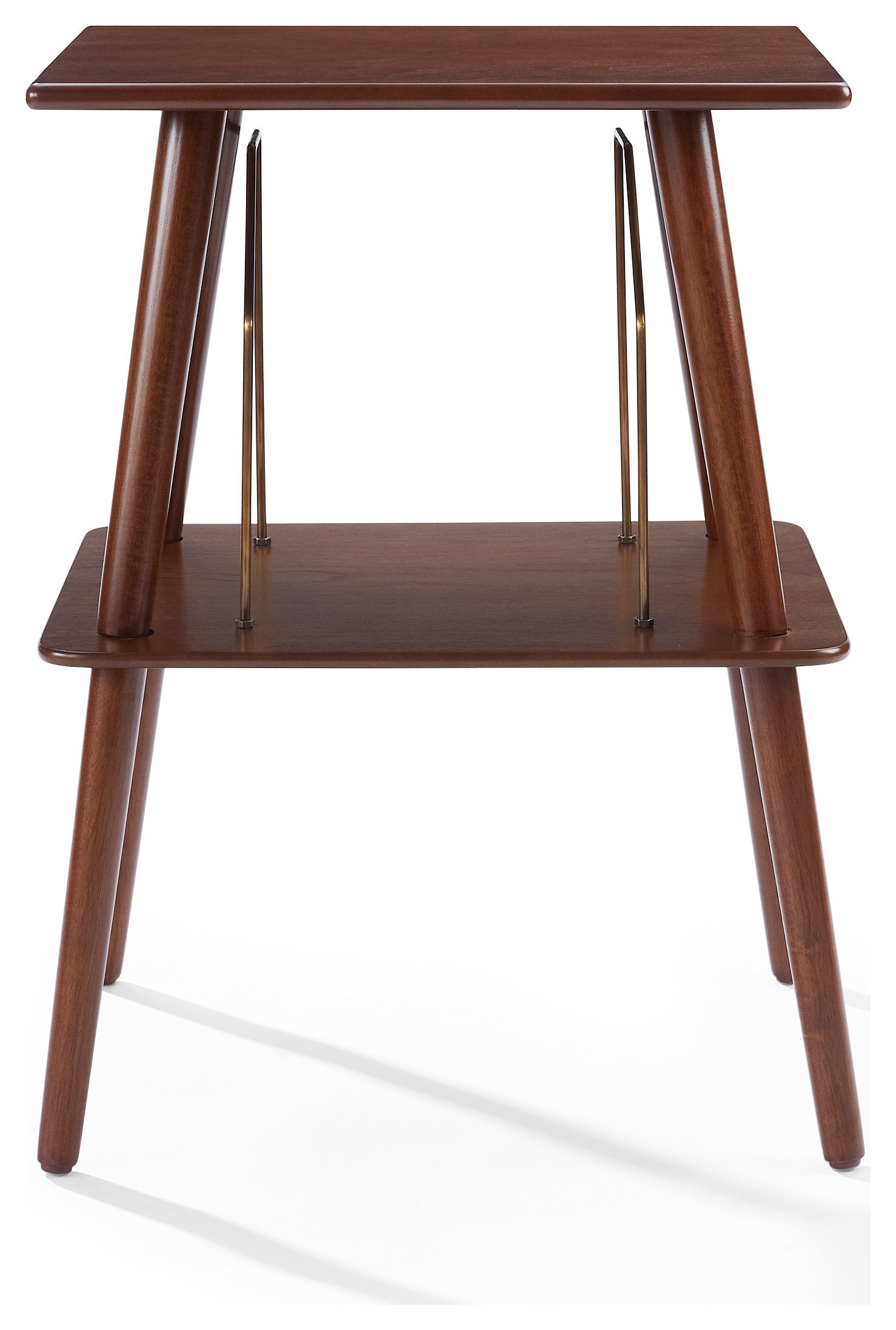 Manchester Turntable Stand, Mahogany - Midcentury - Side Tables And End ...