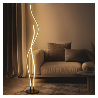 Cairo 63.75" LED Integrated Floor Lamp - Modern - Floor Lamps - by ...