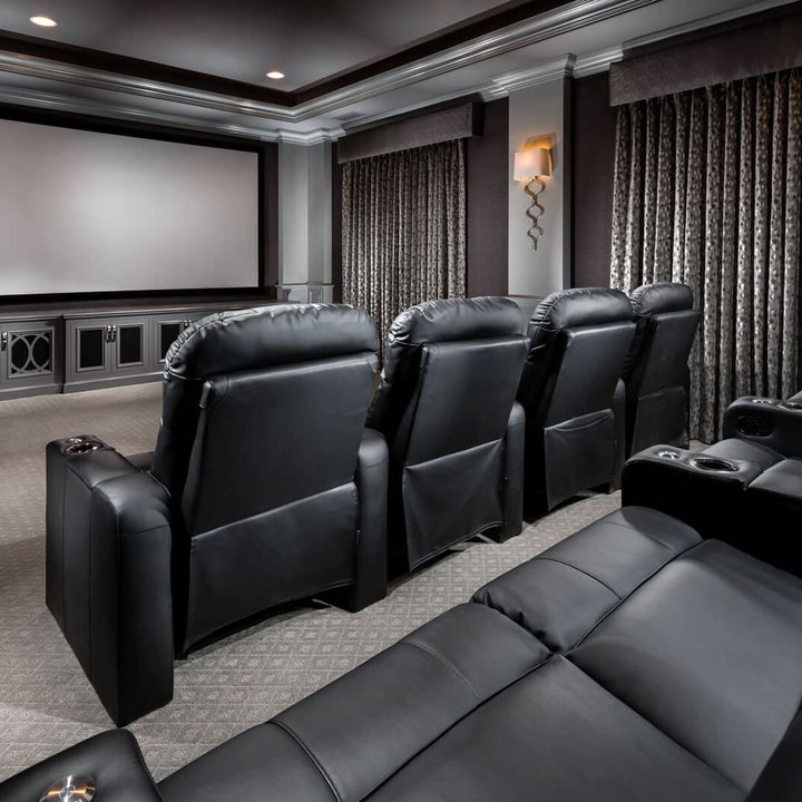 75 Traditional Home Theater Ideas You'll Love - May, 2026 | Houzz