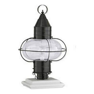 Norwell Lighting 1511-BL-CL Classic Onion - One Light Medium Outdoor ...
