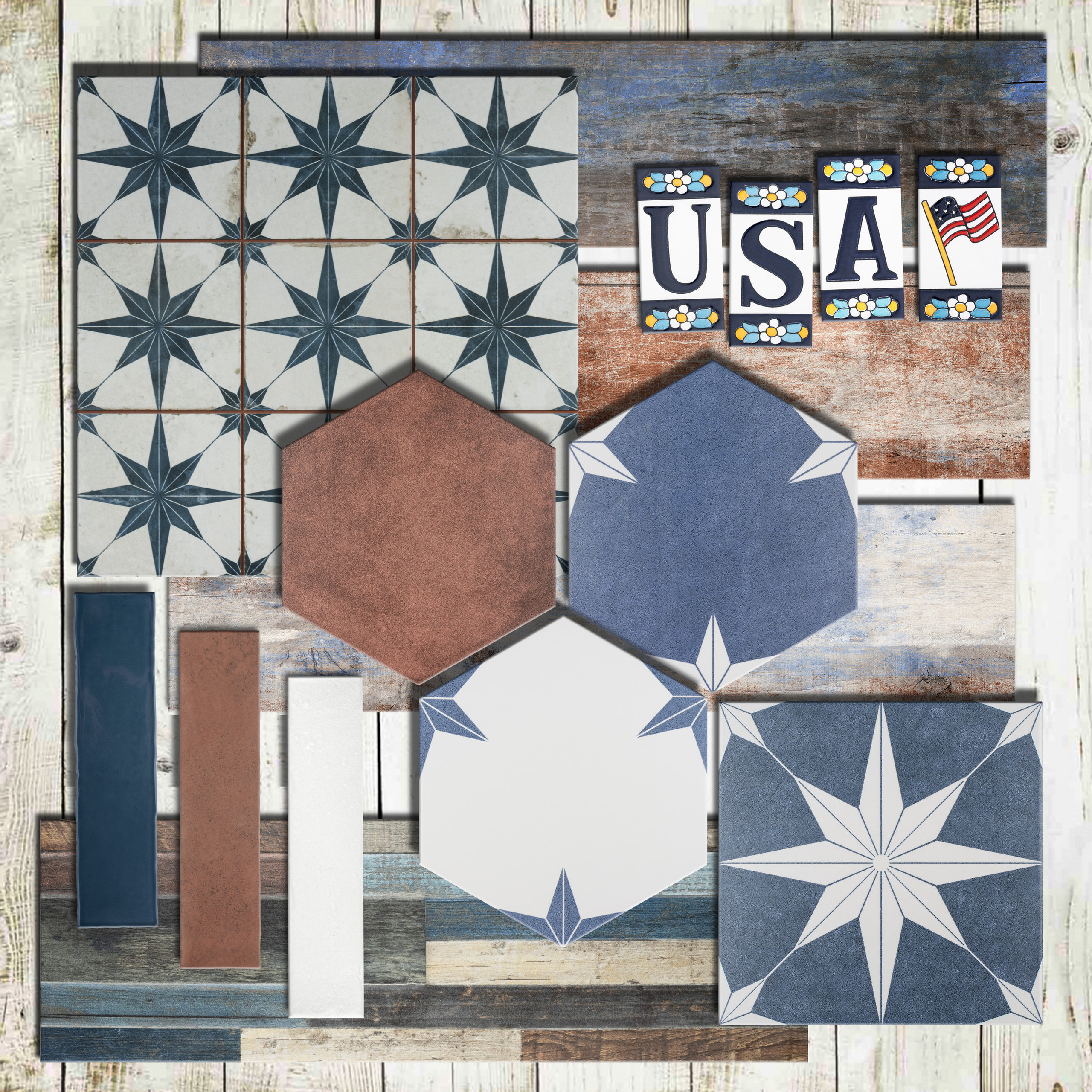 Valor Porcelain Floor and Wall Tile - Farmhouse - Wall And Floor Tile ...