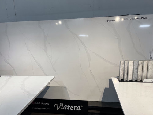 Silestone Calacatta Gold vs. LG Viatera Calacatta Plata