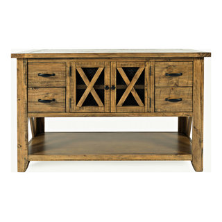 Telluride End Table - Rustic - Console Tables - by Kolibri Decor | Houzz