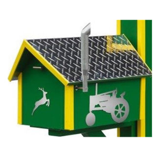Tractor Deluxe Mailbox - Rustic - Mailboxes - by Furniture Barn USA | Houzz
