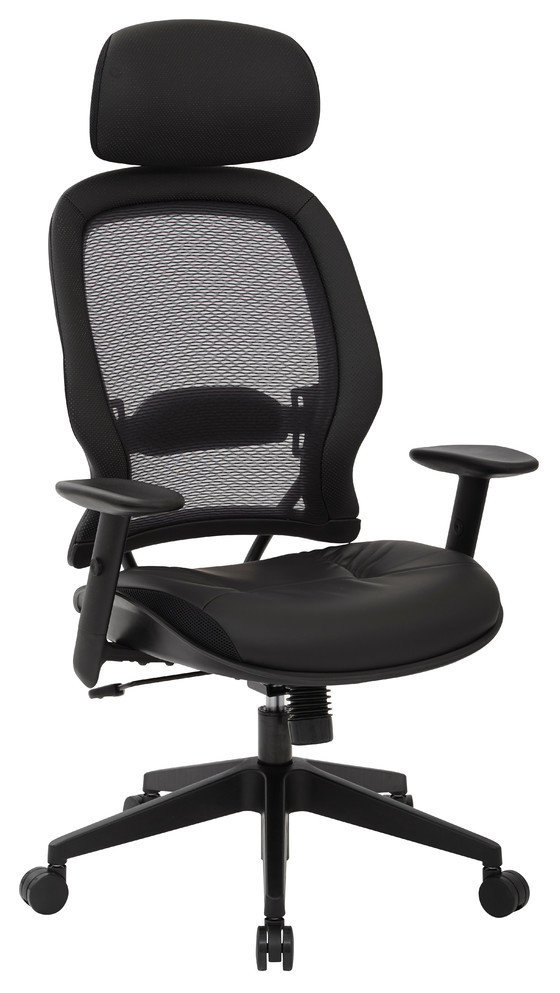 Professional Air Grid Chair, 26.5Wx28Dx55.5H - Contemporary - Office ...