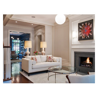 Carnegie Hill Townhouse - Transitional - Living Room - New York - by ...