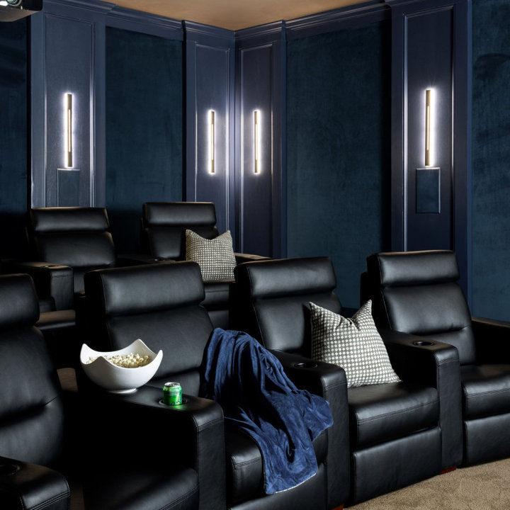 Fotos de cines en casa | Diseños de cines en casa - Octubre 2025 | Houzz